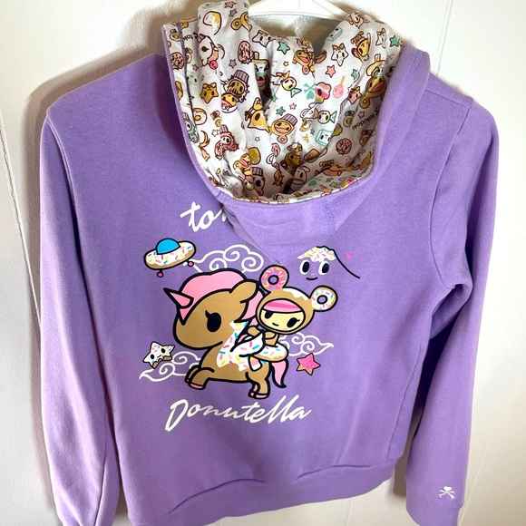 tokidoki | Jackets & Coats | Toki Doki Donutella Unicorno Jacket Size S ...